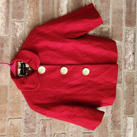 Isabel & Nina | Jackets & Coats | Isabel Nina Short Red Blazer With ...